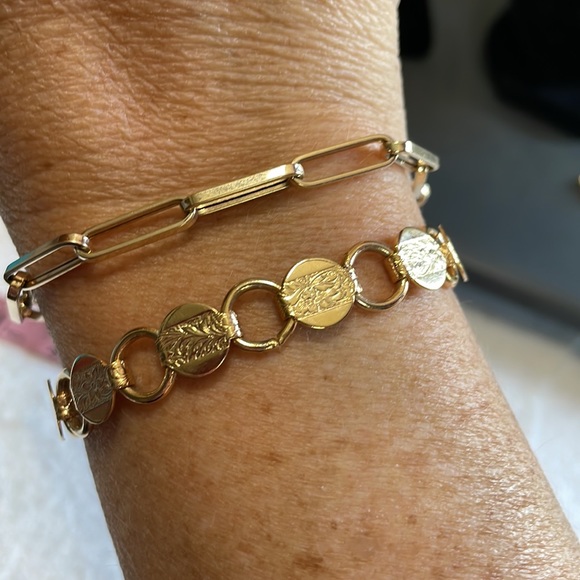 Sarah Coventry | Jewelry | Sarah Coventry Gold Bracelet With ...